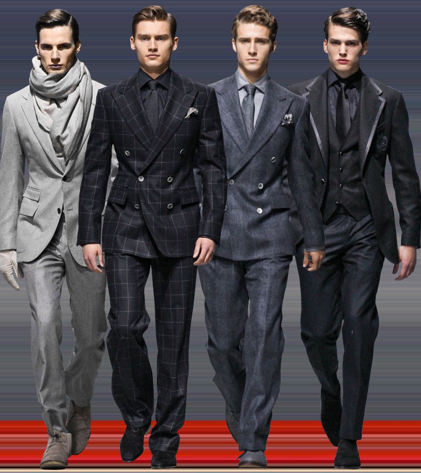 Fashion & Lifestyle: Corneliani Suits Fall 2012 Menswear