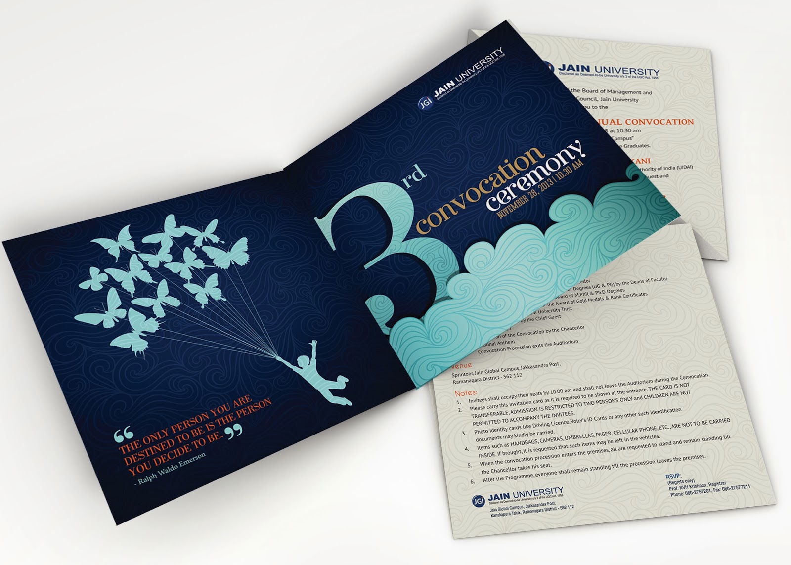 Shoelace Designs: Convocation concept