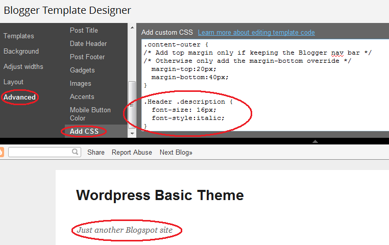 Build a Basic Wordpress Theme in Blogger - Part 1 - Blogger Tips Pro