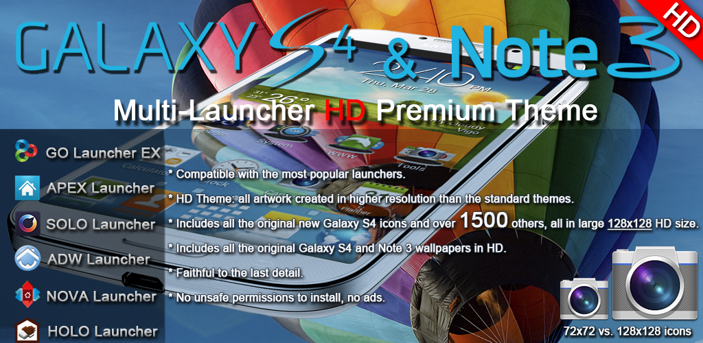 Faisca Art Themes: Galaxy S4 Note 3 Premium Theme