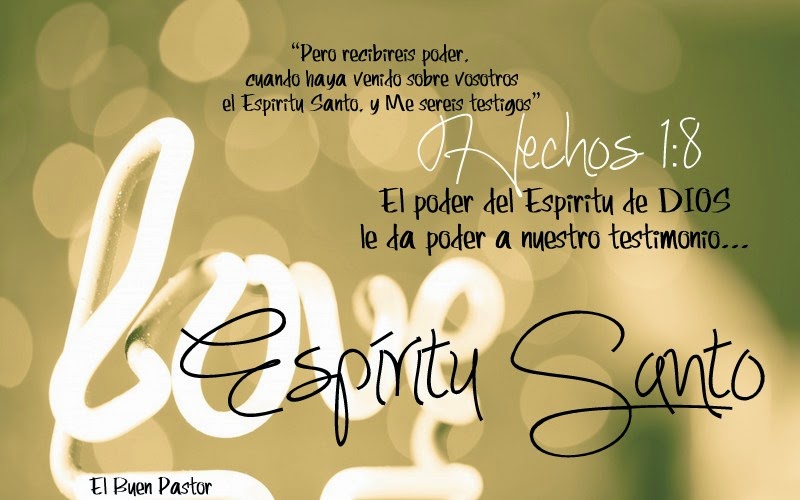 YO SOY EL BUEN PASTOR: Hechos 1:8