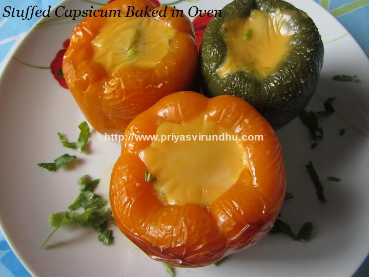 Priya's Virundhu: Capsicum Dishes
