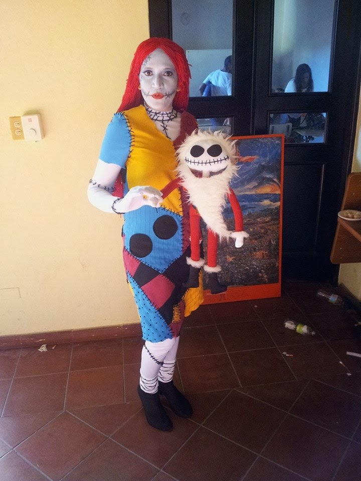 La Casa de Odalis: Otro cosplay: Sally (Pesadilla antes de Navidad)