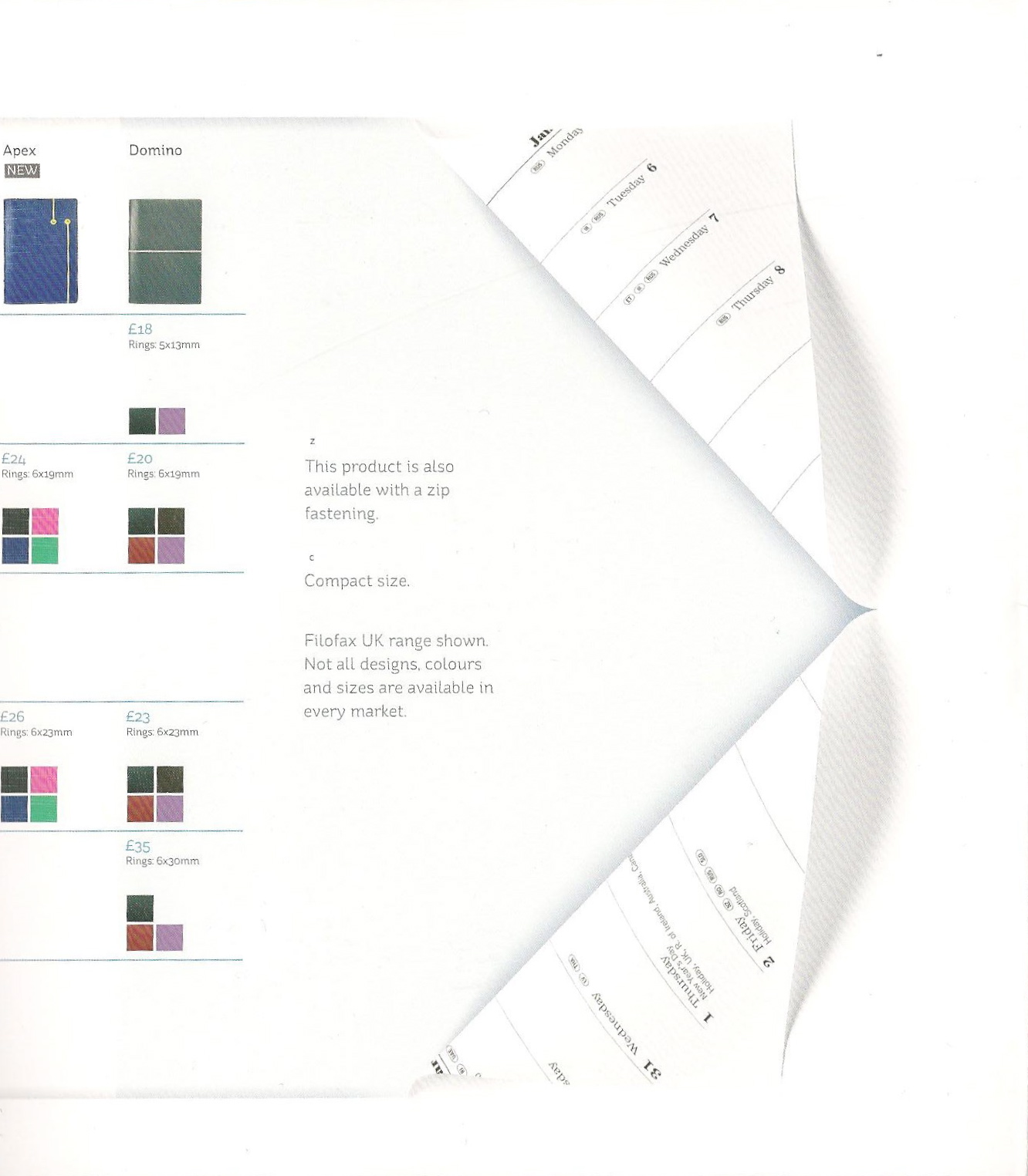 Philofaxy: Filofax 2011 New Range and Changes to the existing ranges