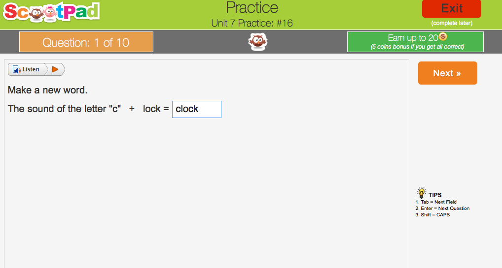 Scoot Pad- A great resource on the web and as an APP | Superteach's ...