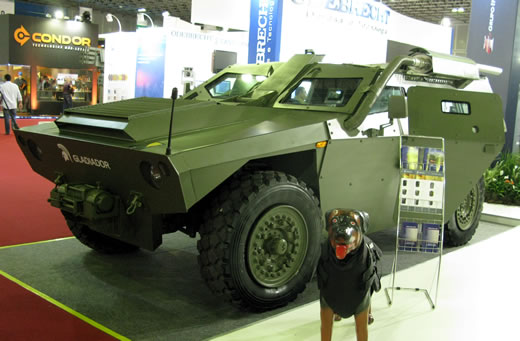 Desarrollo y Defensa: Brasil presento un nuevo blindado multipropósito
