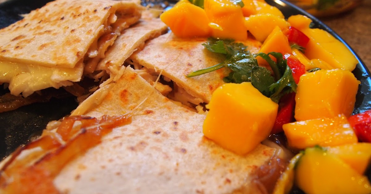 champagne mangoes are just superior: mango salsa lunch variety