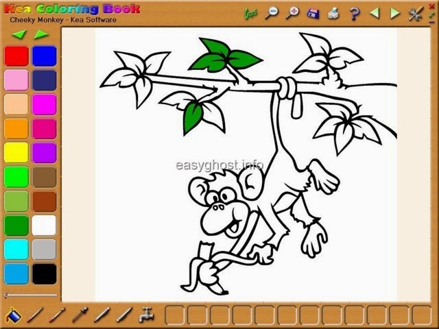 Kea Coloring Book | Easy Template