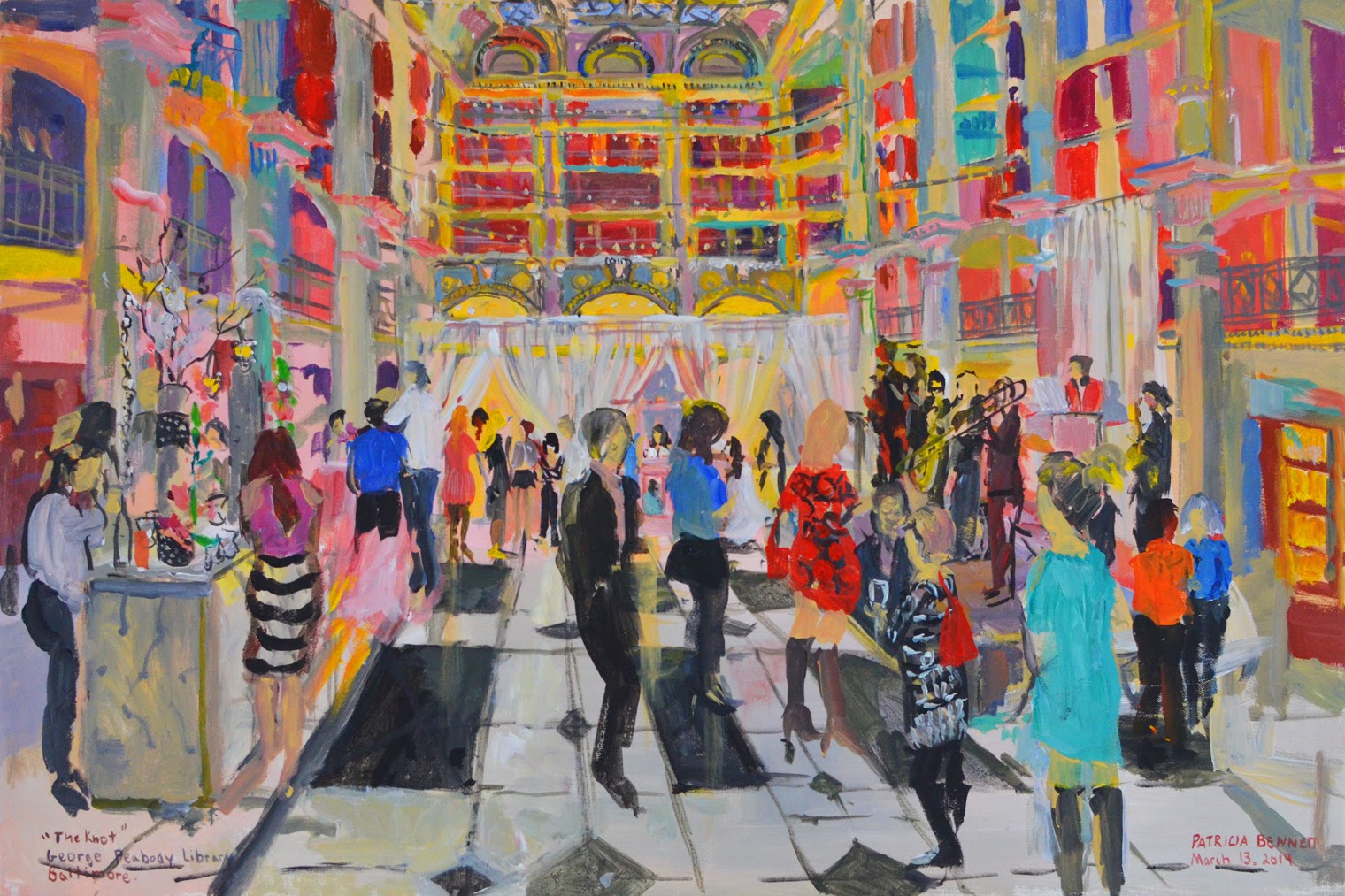 Patricia Bennett Live Event Painter: March 2014