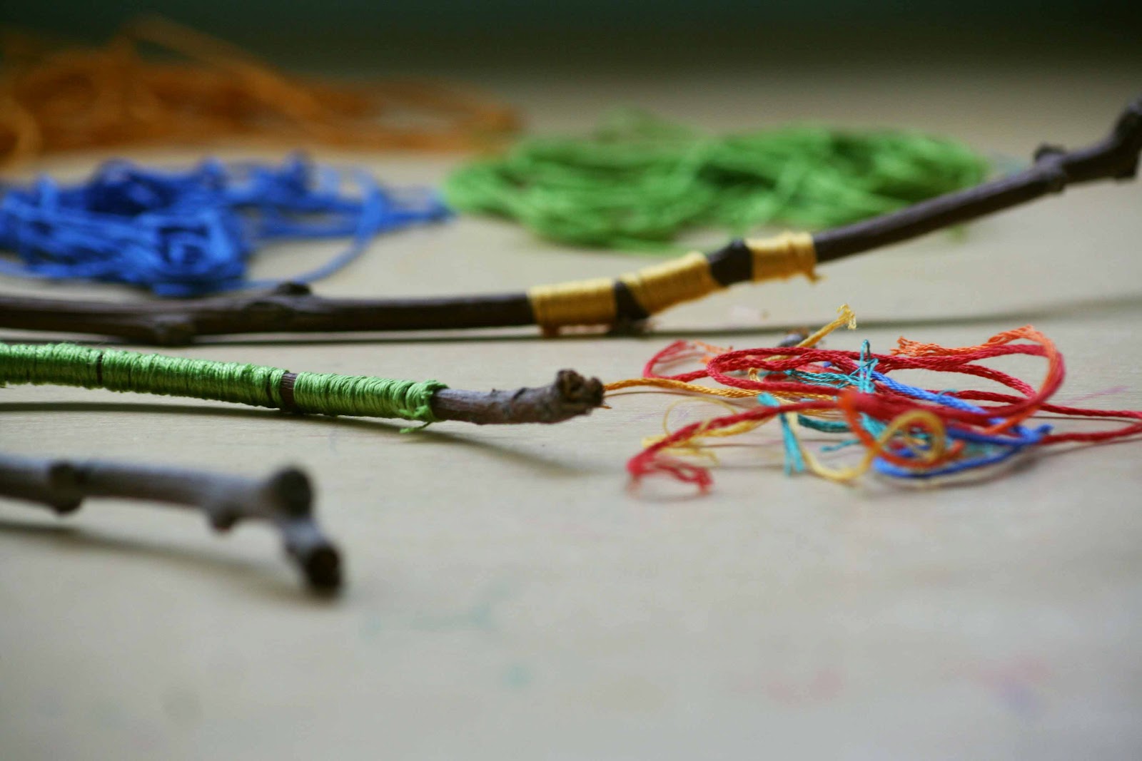 Picnics in the Park: A Sticks and String Mobile