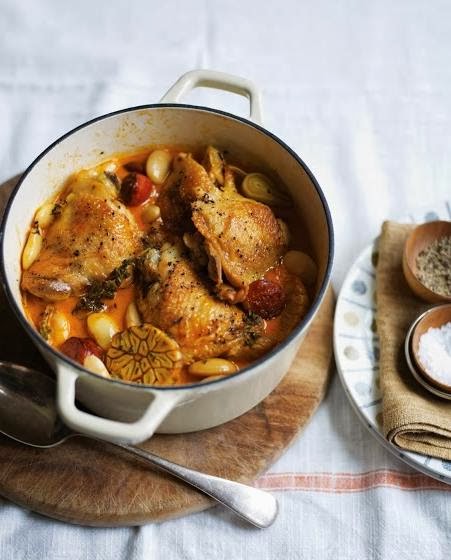 Your Spanish Recipes: Guiso de pollo y chorizo (Chicken and chorizo stew)