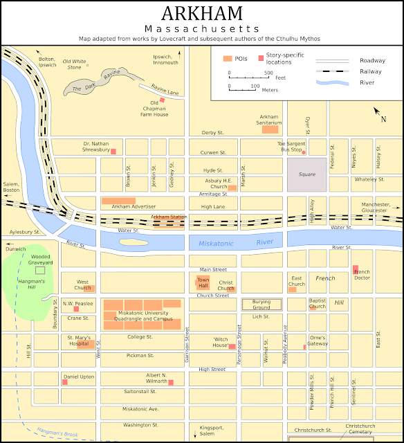 Propnomicon: Lovecraftian Maps
