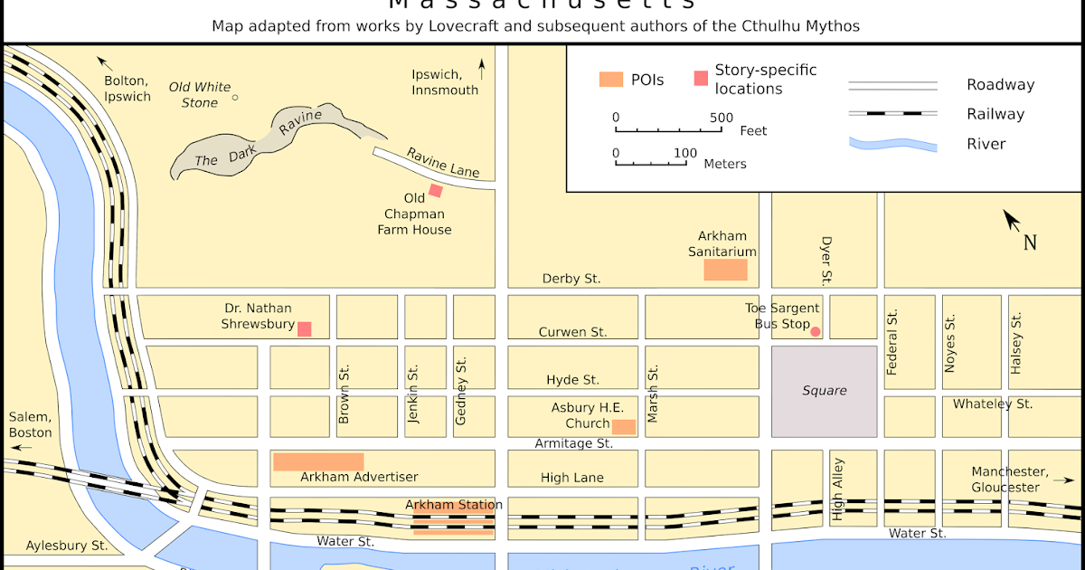 Propnomicon: Lovecraftian Maps