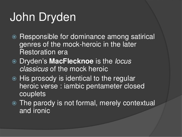 English Literature : What is the Difference between Epic and Mock Epic?