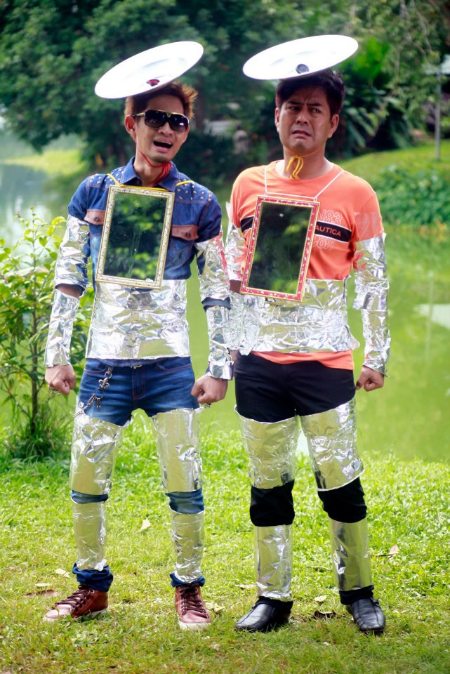 Actors: Lu Min and Myint Myat @ "New Record" Video Shooting