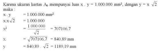 Linggafiles: Ukuran Kertas A0, A1, A2, A3, A4, A4s, A5, A6, A7, A8, A9 ...