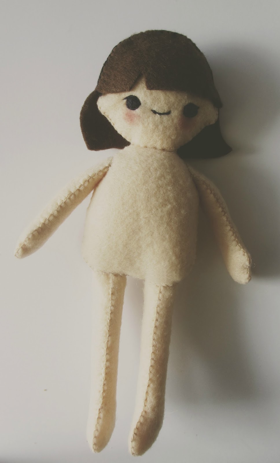 Doll Diaries, Chapter 1 : Making Hikari, A Felt Doll Tutorial | Hapy ...