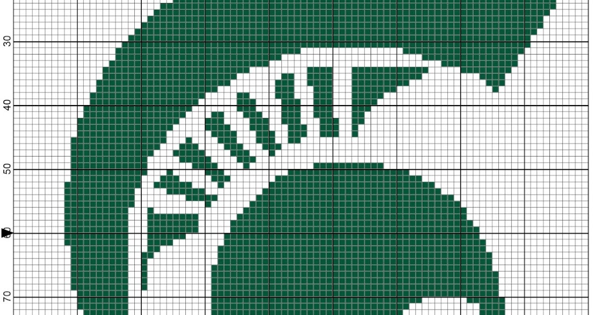 Kendra's Crocheted Creations: Michigan State University Spartans (free ...
