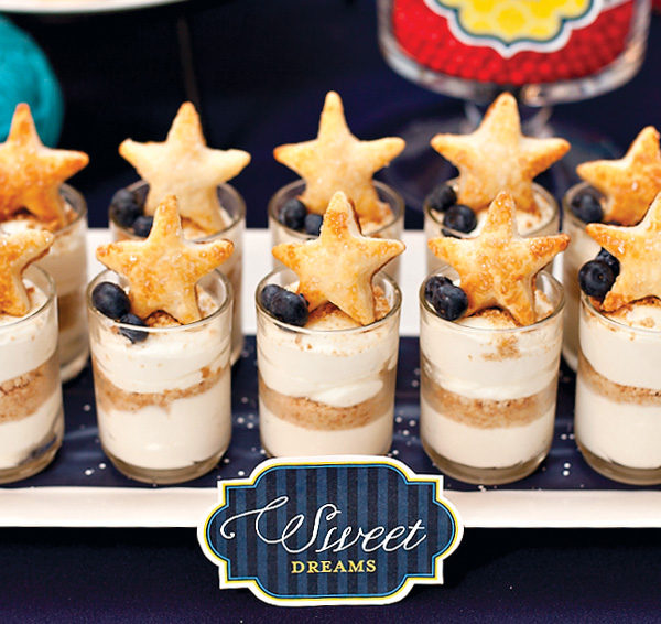 Be Different...Act Normal: Star Topped Cheesecake Shooters