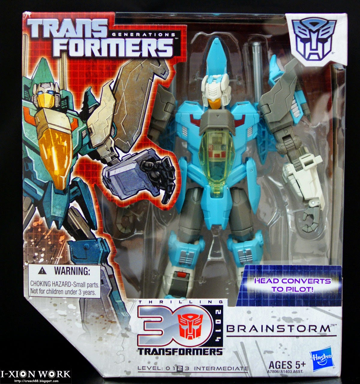 一眼看穿: Transformers Generations Thrilling 30 - Brainstorm / 小諸葛
