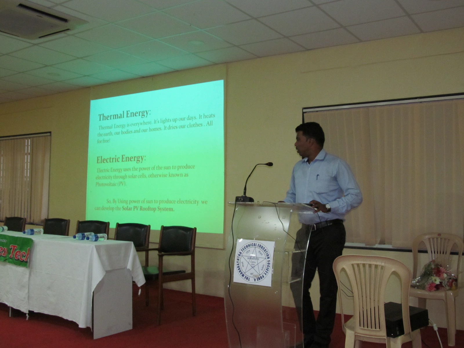 Dnyandeep: Green Tech 2017, Pune Seminar Report