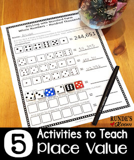 5 Activities for Teaching Place Value | RUNDE'S ROOM