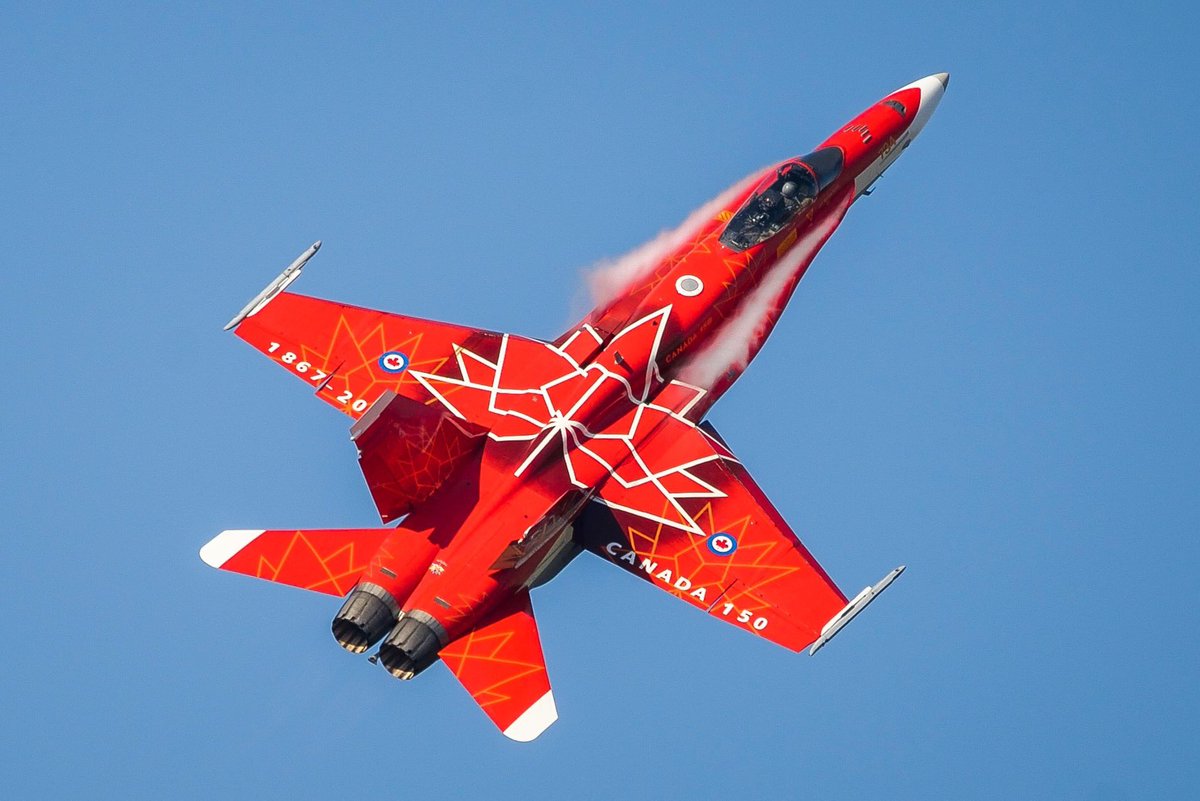 Asian Defence News: Canada 150 jet at Airshow London