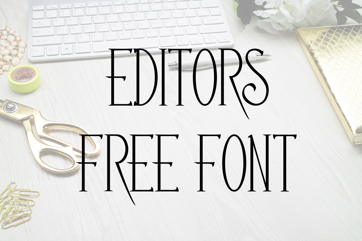 DLOLLEYS HELP: Editors Free Font