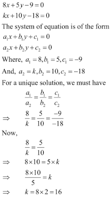 R.D. Sharma Solutions Class 10th: Ch 3 Pair of Linear Equations in Two ...