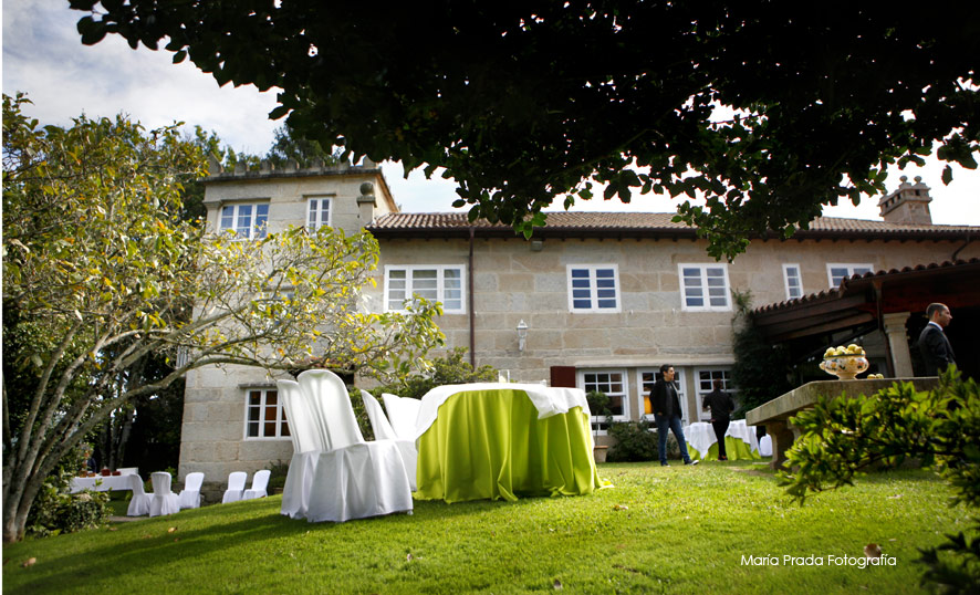Boda de Mercedes y Carlos en A Casona da Torre