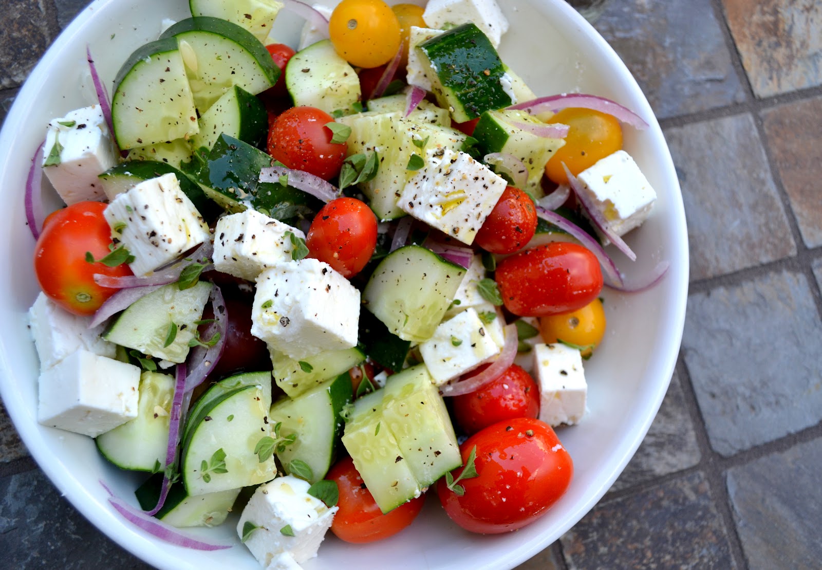 Heart of Gold: The Dinner Table: A Greek Salad
