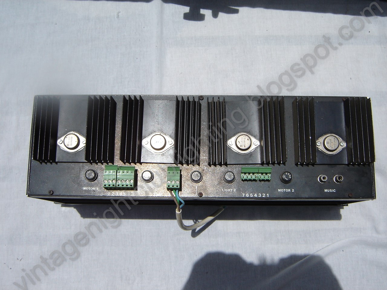 Vintage Night Club Lighting: 2013