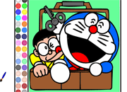 Doraemon Color 4 | Juegos Doraemon - el gato cosmico jugar