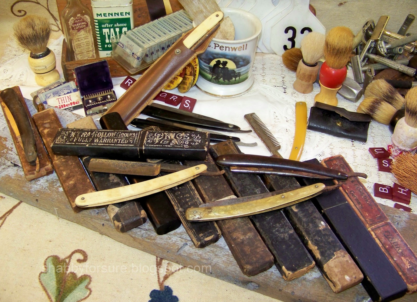 Shabby For Sure: Dad's Razor