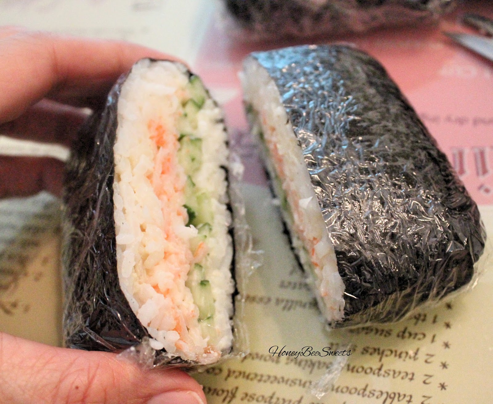 Honey Bee Sweets: Onigirazu (Japanese Rice Ball /Sandwich)