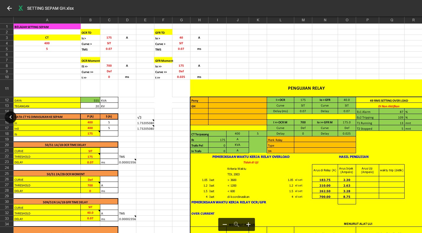 Cara Setting Relay Proteksi Kubikel Dm atau PMT Berbagai Merk ~ Kumaha ...