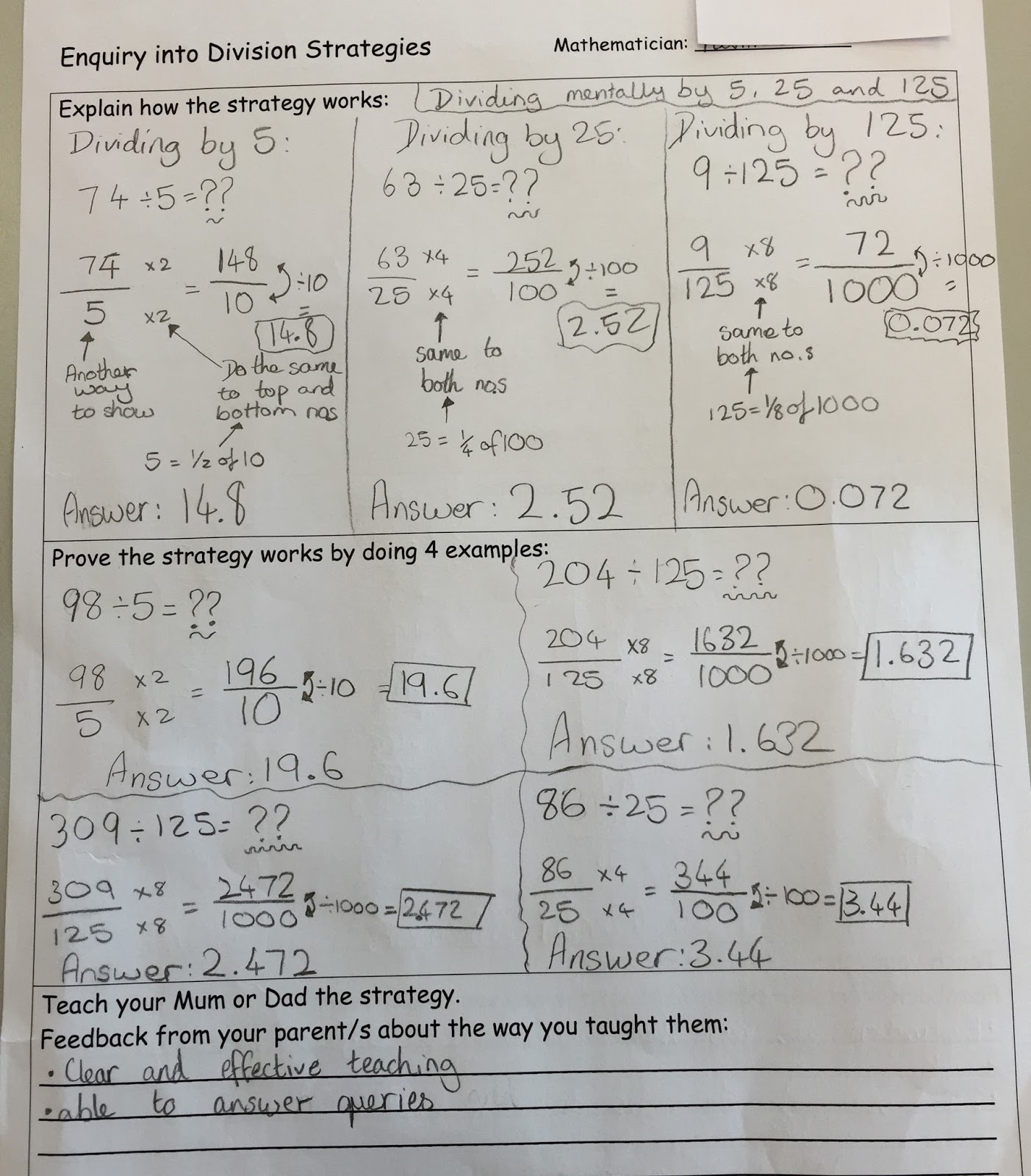 Enquiry-Based Maths: Dividing Your Class with Division Strategies