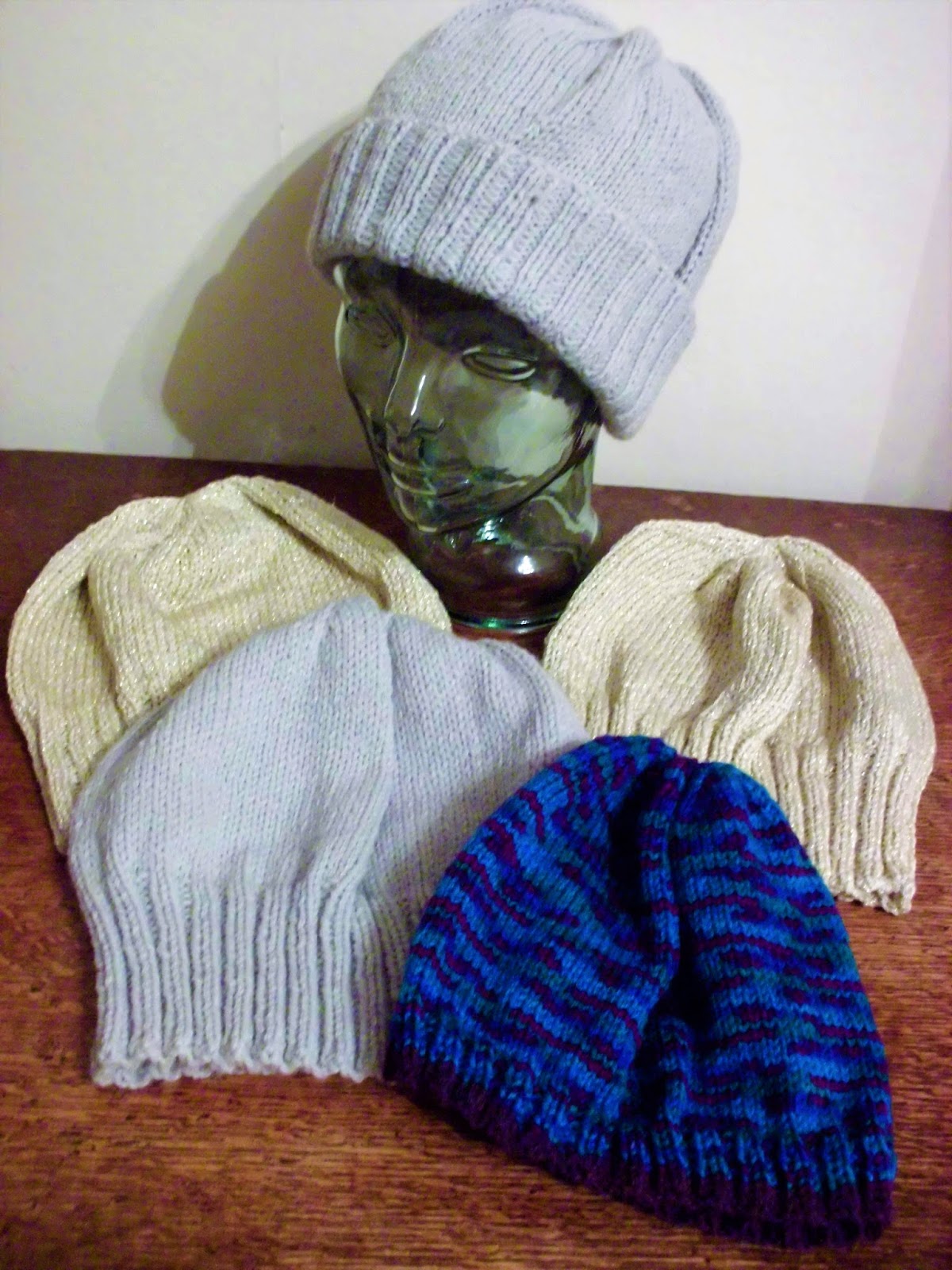 Great Balls of Wool: By request, five hats...