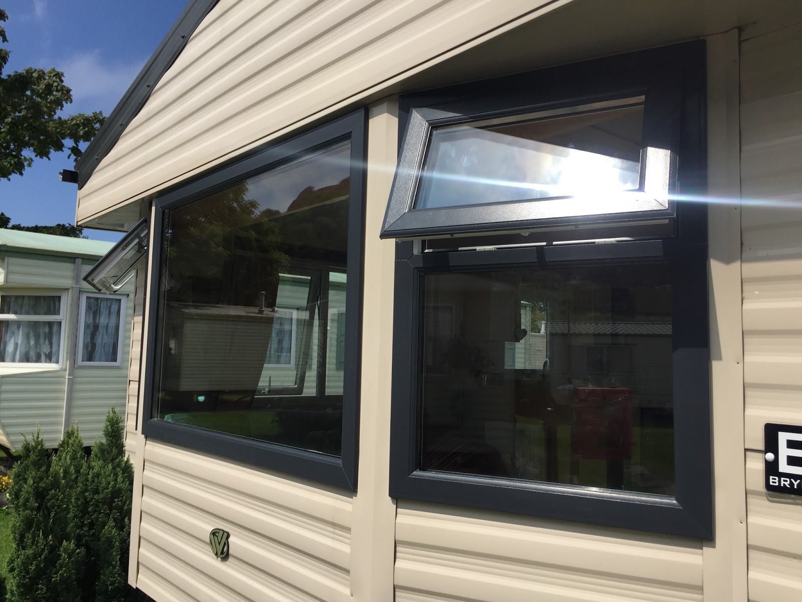static caravan double glazing windows and doors in Conwy, North Wales ...