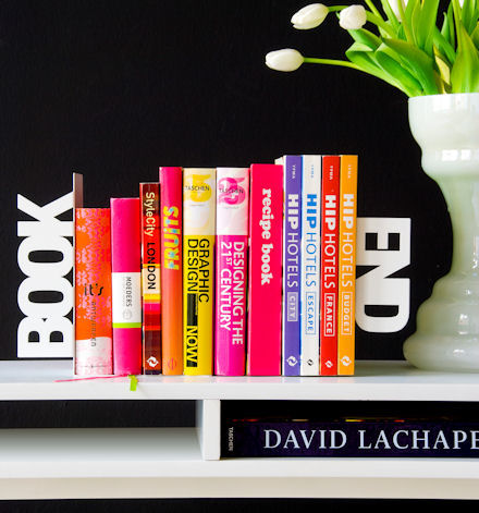 Booklicious: Roundup: Typographic Bookends
