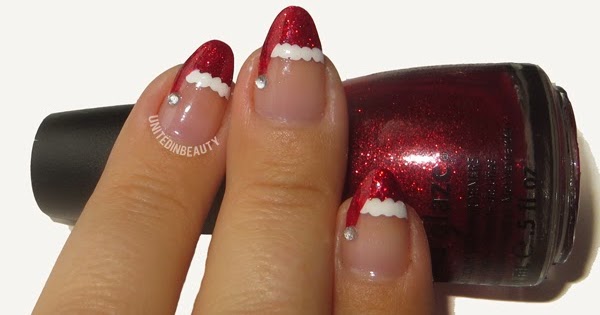 United In Beauty: 12 Days of Christmas Holiday Manicure Series Day 1 ...