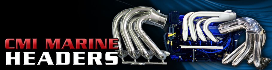 CMI Marine Headers: CMI Marine Stainless Steel Small Block Headers