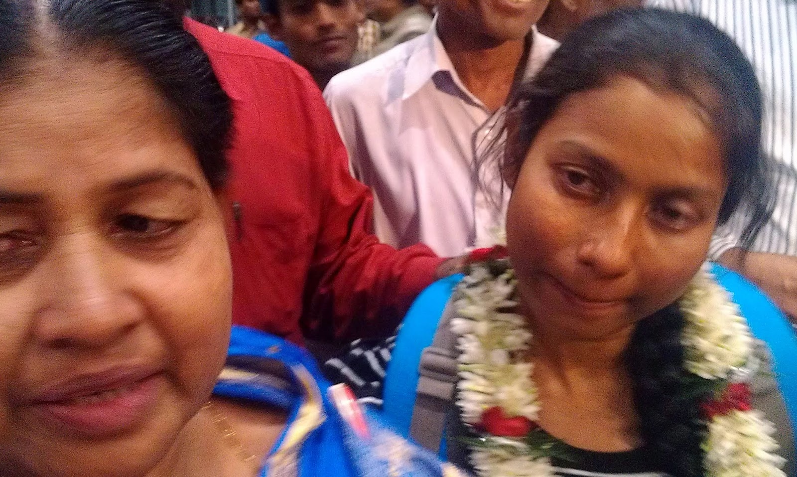 Warm Welcome of Chhanda on arrival | The Institute of Exploration