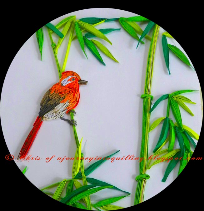 A Journey into Quilling & Paper Crafting: Quilled Picture of Nature ...