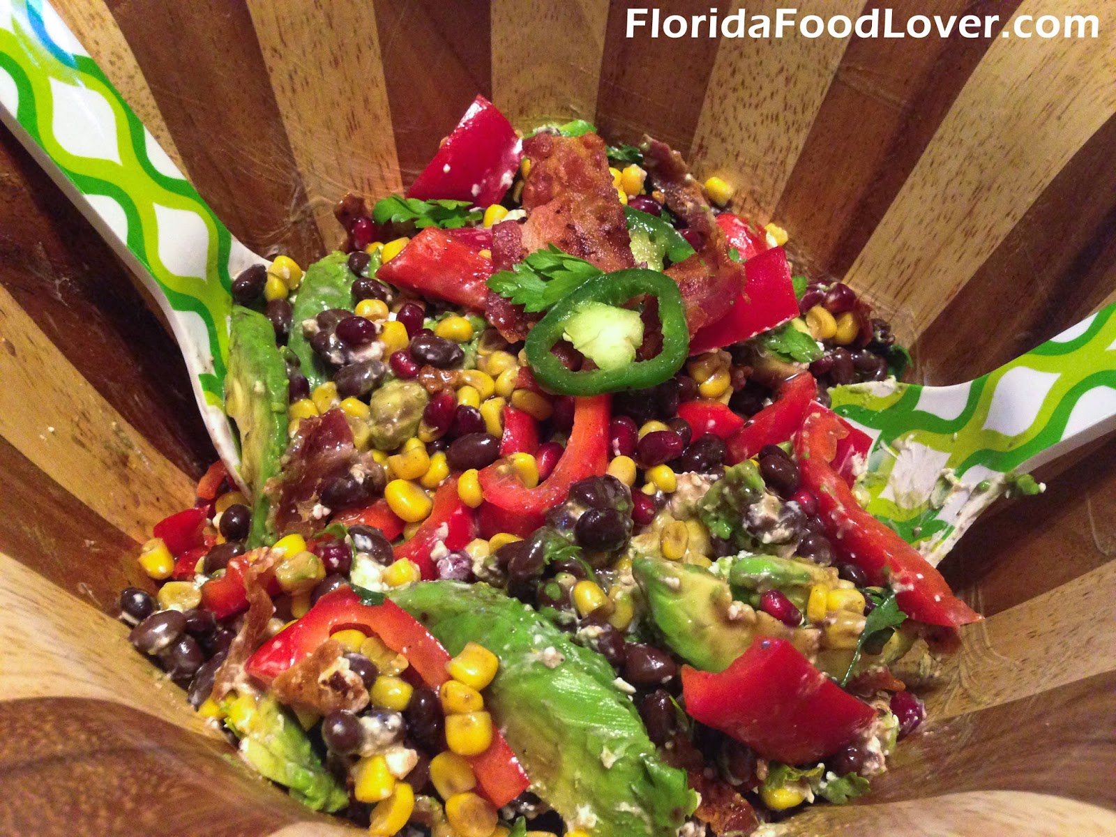 Florida Food Lover: Southwest Pomegranate & Avocado Salad
