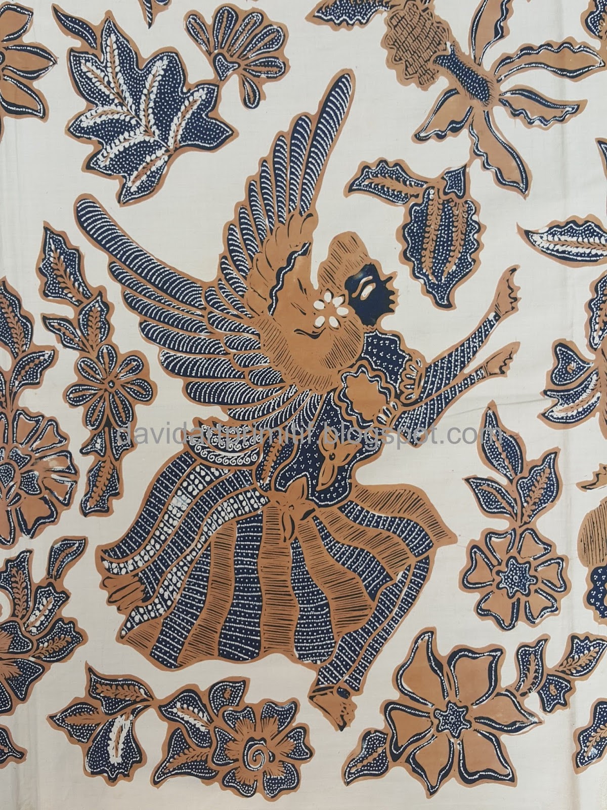 Art & Primitif: Kain Batik Tulis Kandjengan, Wonogiren Motif Malaikat