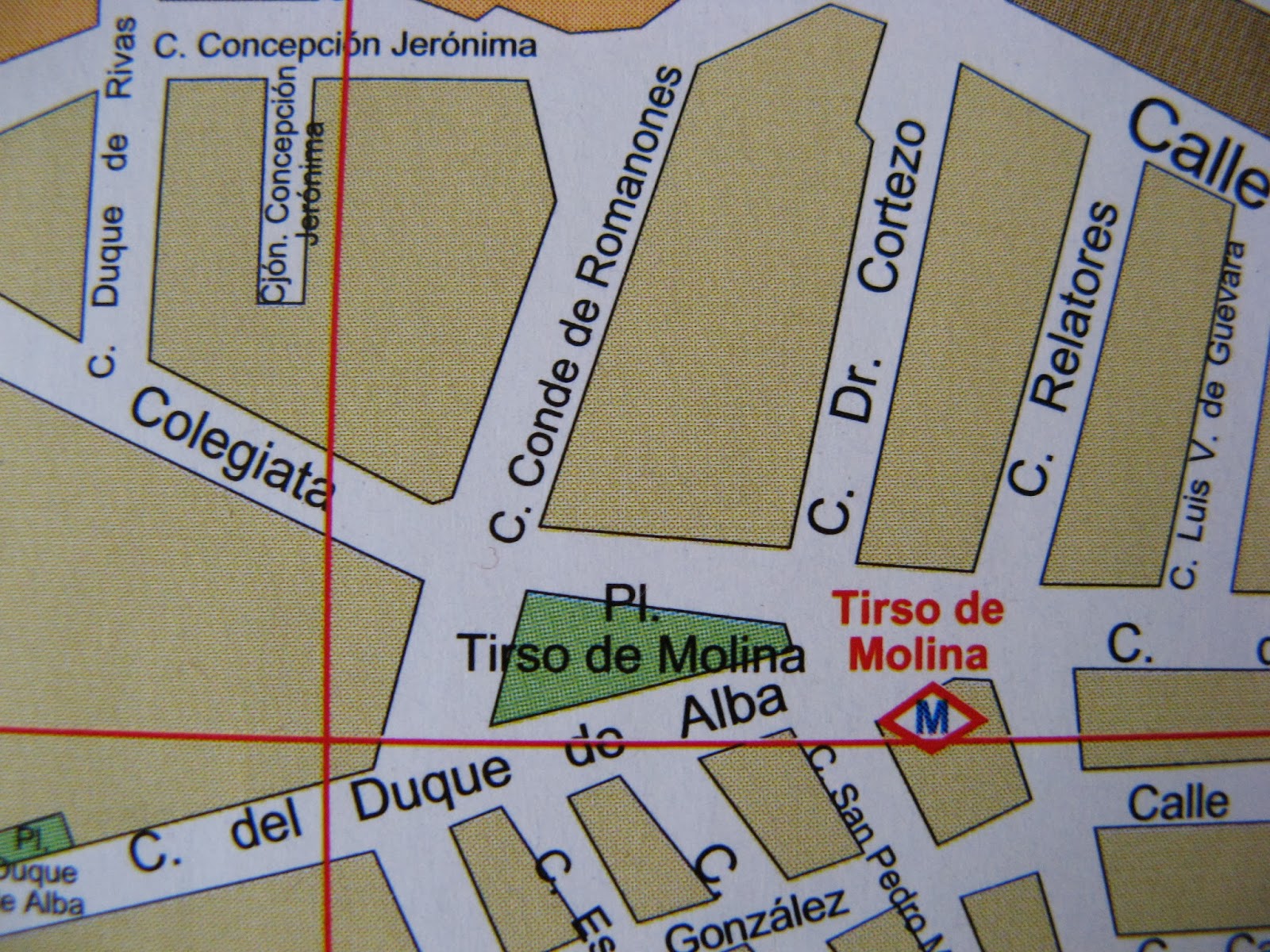 Rinconesibericos: MADRID - PLAZA DE TIRSO DE MOLINA