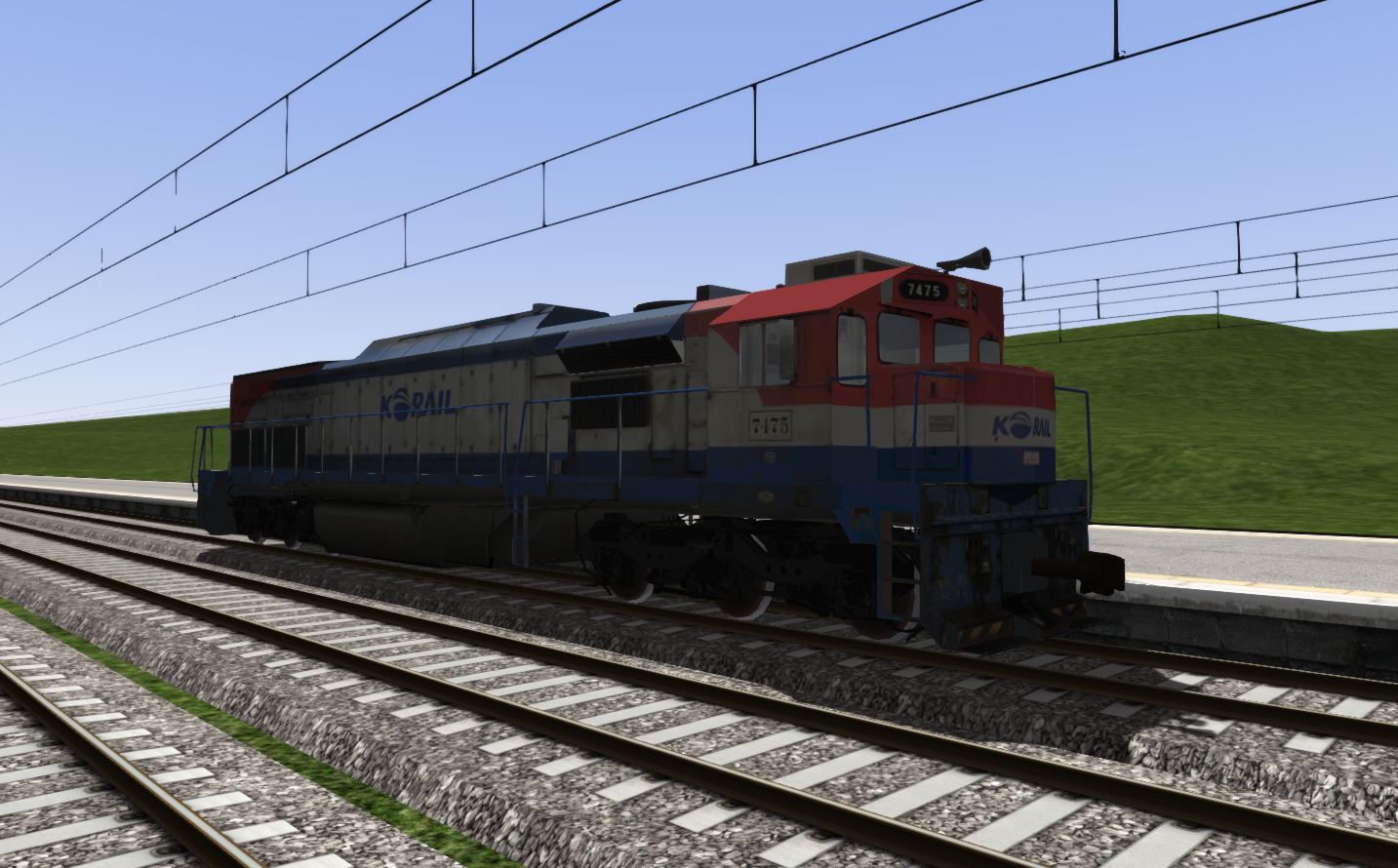 JoonieTrains for TS: Korail Class7400 Diesel Loco