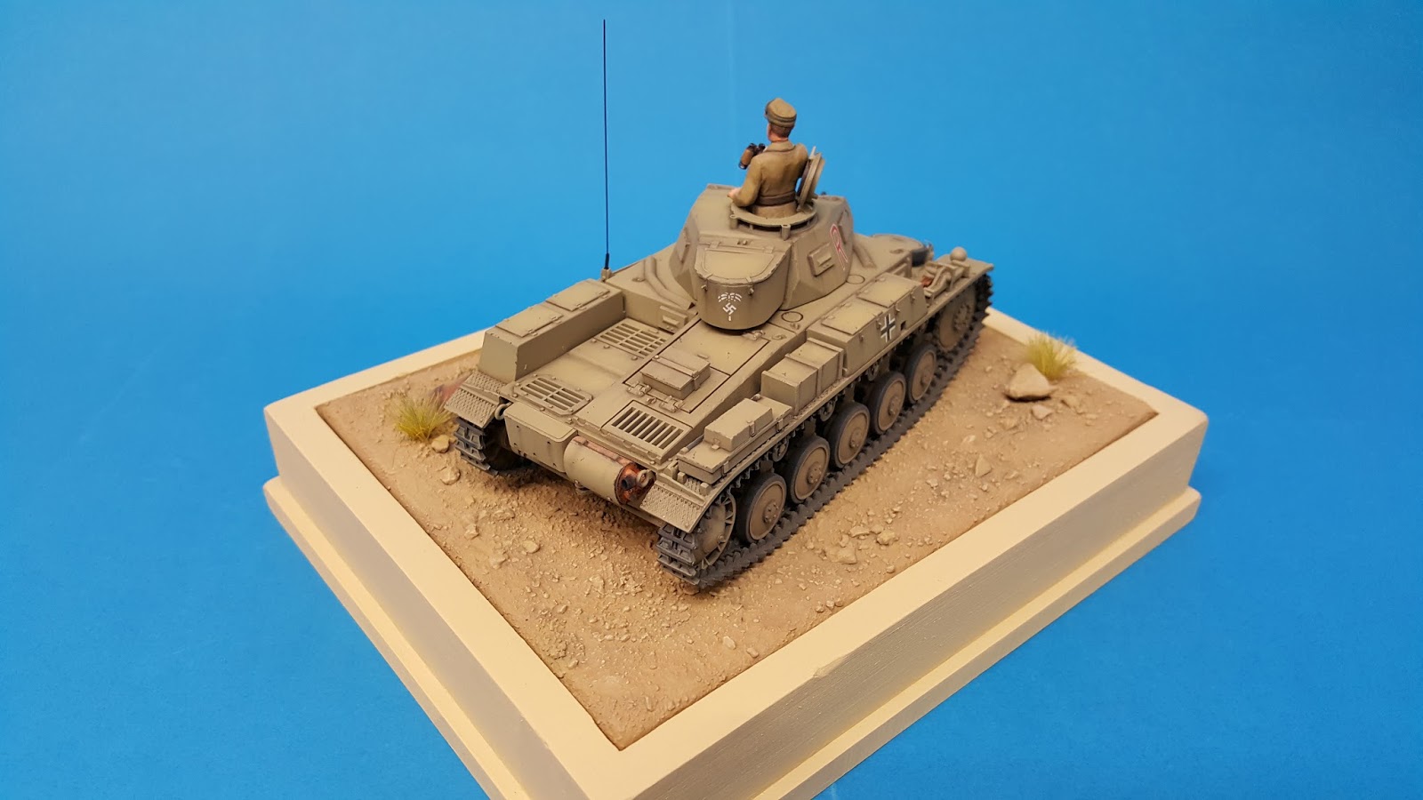 Simon Dean Models: Afrika Korps Panzer ll - Finished