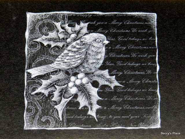 Beccy's Place: Day 20 - Negative Colouring (tutorial)